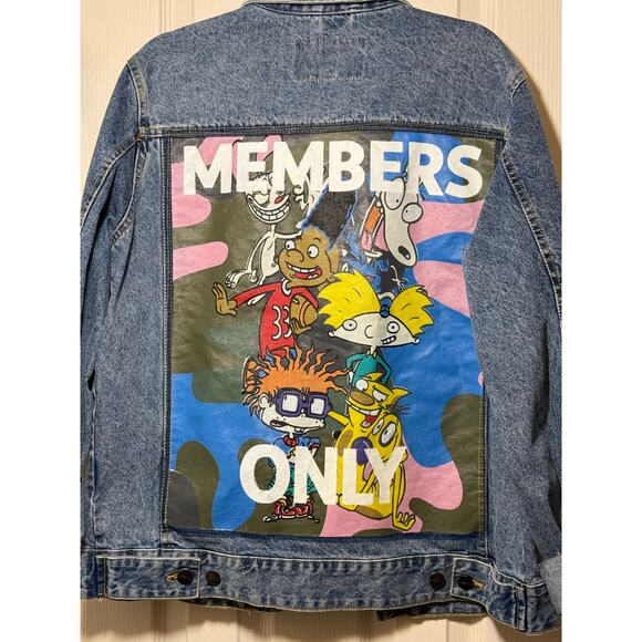 Members Only | Jackets & Coats | Members Only X Nickelodeon 9s Cartoon ...